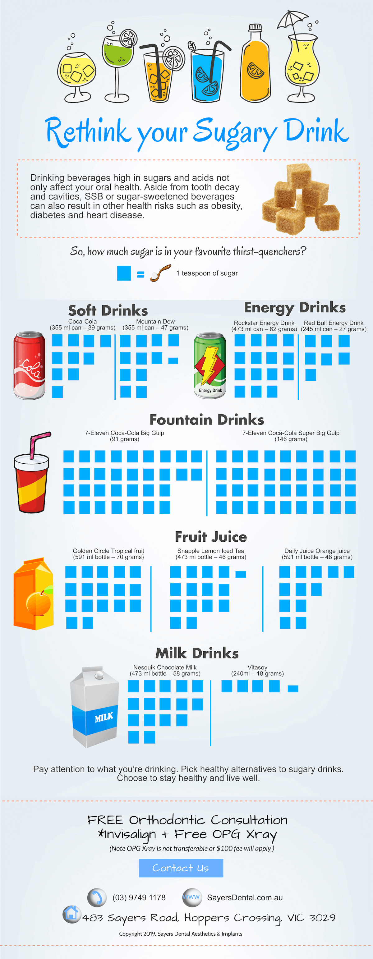 Dental Tips: Rethink Your Sugary Drink